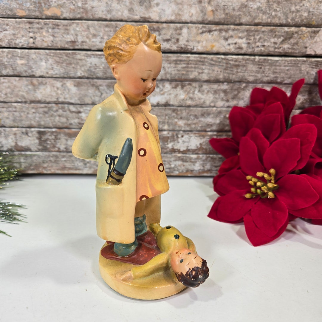 1942 Hummel Chalkware Art, Herbert Dubler by Ars Sacra, Doll Doctor ...