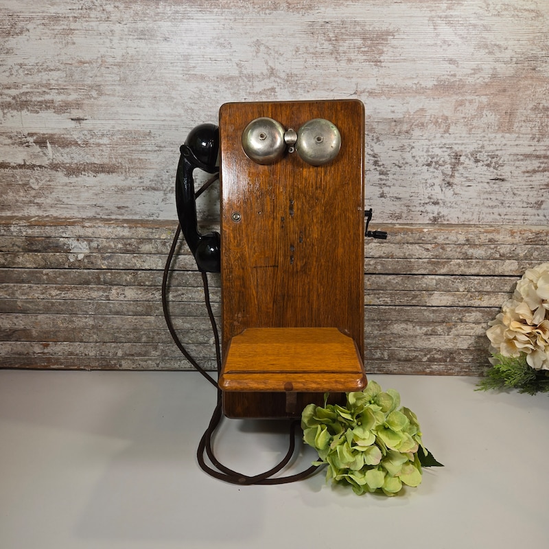 Antique Crank Phone - Etsy Antique Crank Phone - Etsy