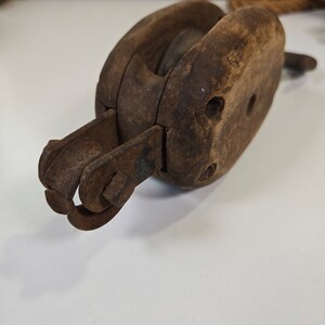 Small Pulley, Single Sheave Vintage Pulley, - Etsy