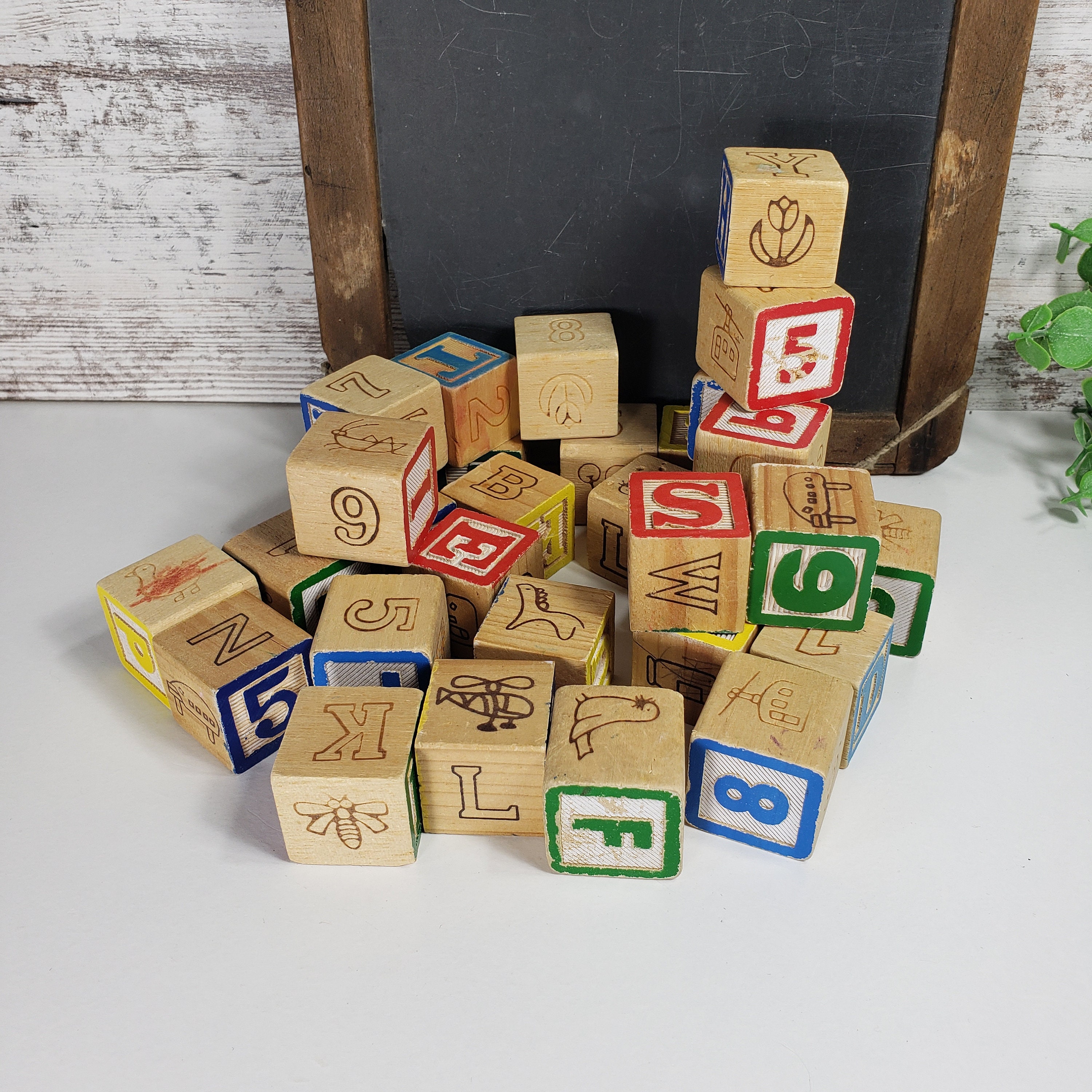 Blank Abc Building Blocks