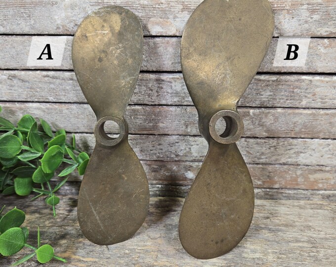 Brass Boat Props, 2 Blade, Small Coolidge Propellers Sold Separately ...
