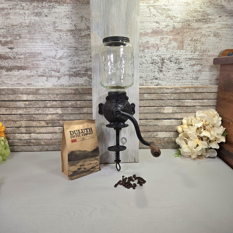 Wall Coffee Grinder - Etsy