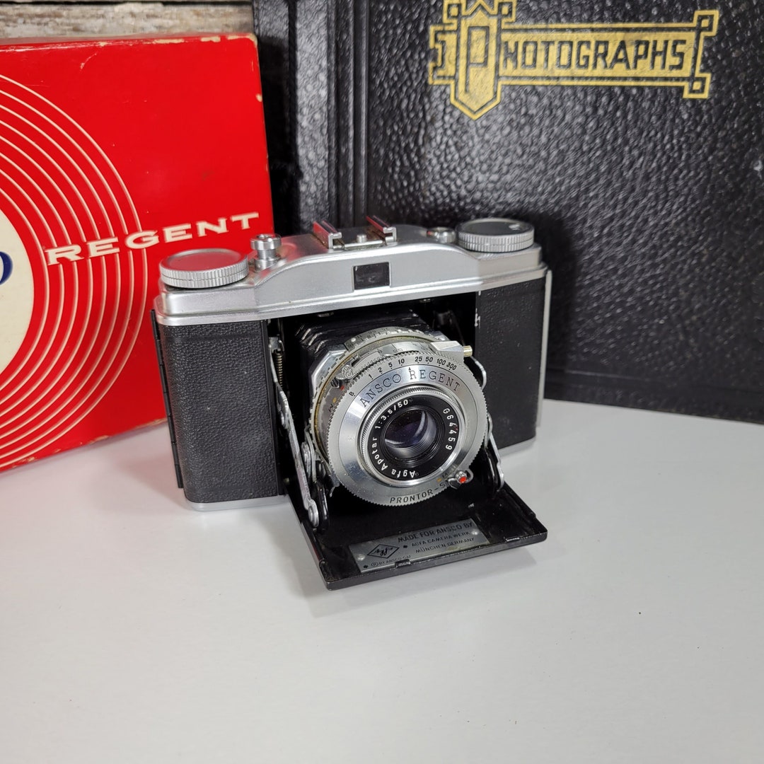 1950's Ansco Regent 35 Mm Fold Out Camera Made by AGFA Germany, in ...