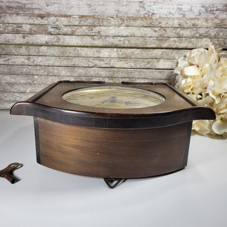Vintage Heco 8 Day Wall Clock 1960's Clock With - Etsy