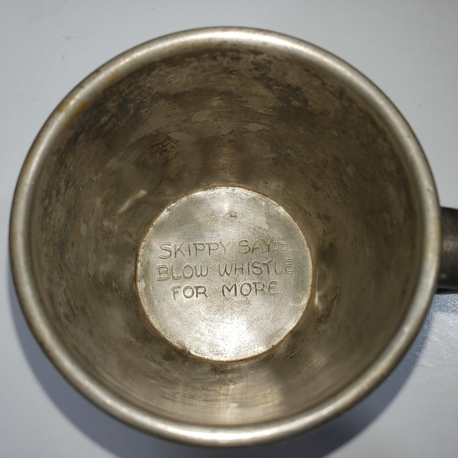 Baby Cup Skippy Skinner Silver Plate Children's Cup With - Etsy