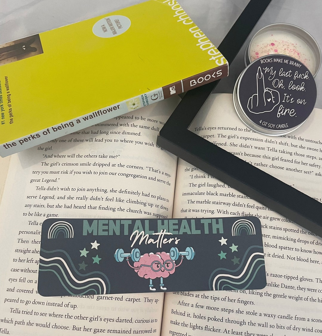 Mental Health Matters Bookmark - Etsy