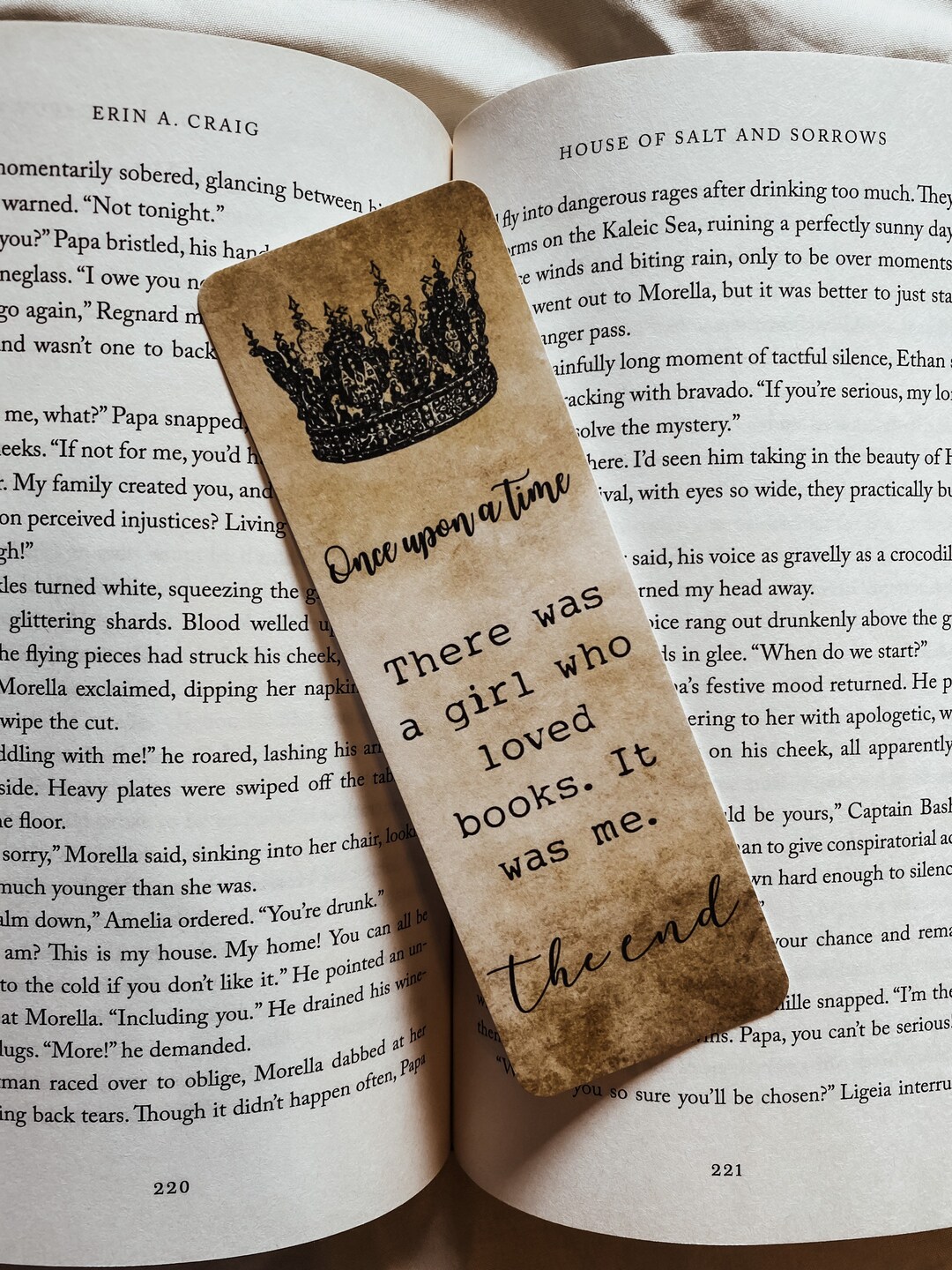 Once Upon a Time Bookmark - Etsy