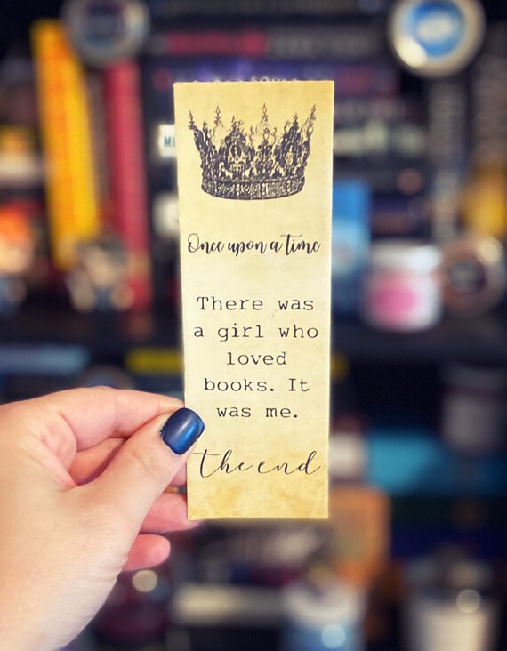 Once Upon a Time Bookmark | Etsy