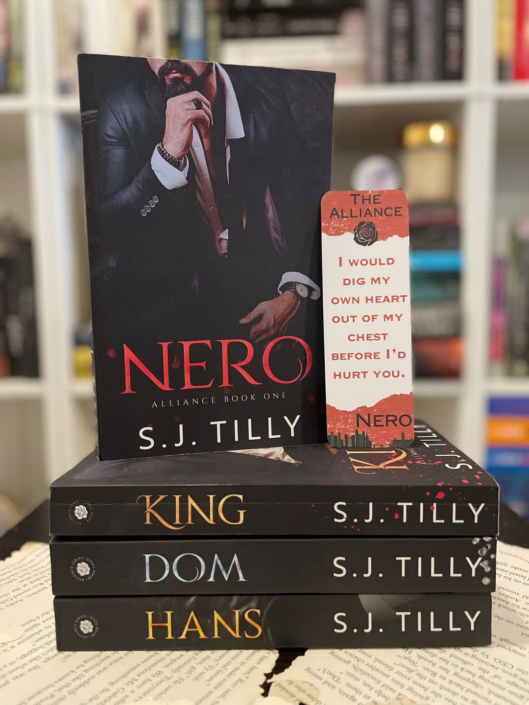 Alliance Series Bookmarks - S.J. Tilly - Etsy