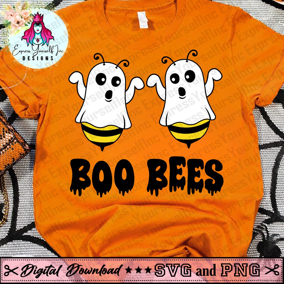 Boo Bees SVG, Kids Halloween SVG, Boo SVG, Ghost Svg, Funny Halloween ...