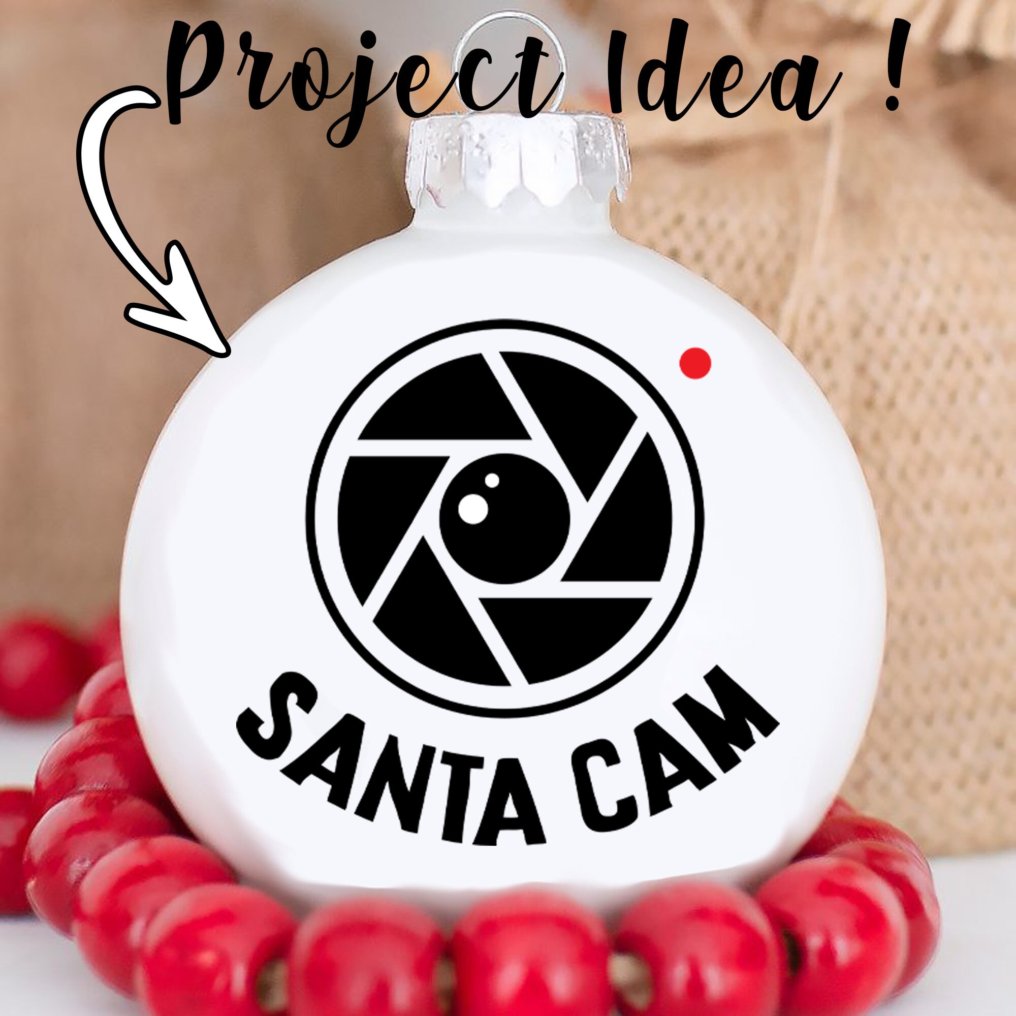 Santa Cam Svg Christmas Svg Instant Download Santa Camera - Etsy