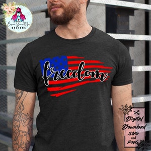 Distressed American Flag Svg, Png, Freedom Flag Svg, 4th of July Svg ...