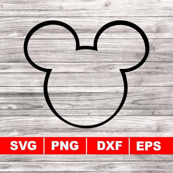 Tête de mickey mouse - Etsy France