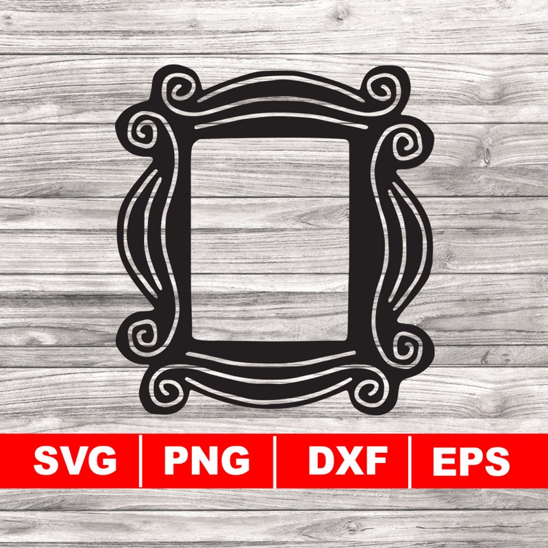 Friends Picture Frame Svg - Etsy