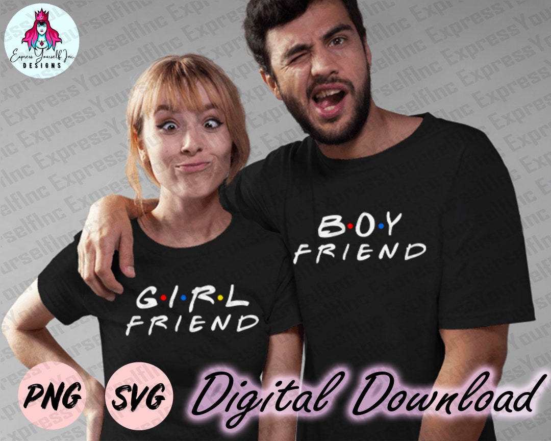 Girlfriend & Boyfriend Svg, Png, Digital Download, Couples Svg, His ...
