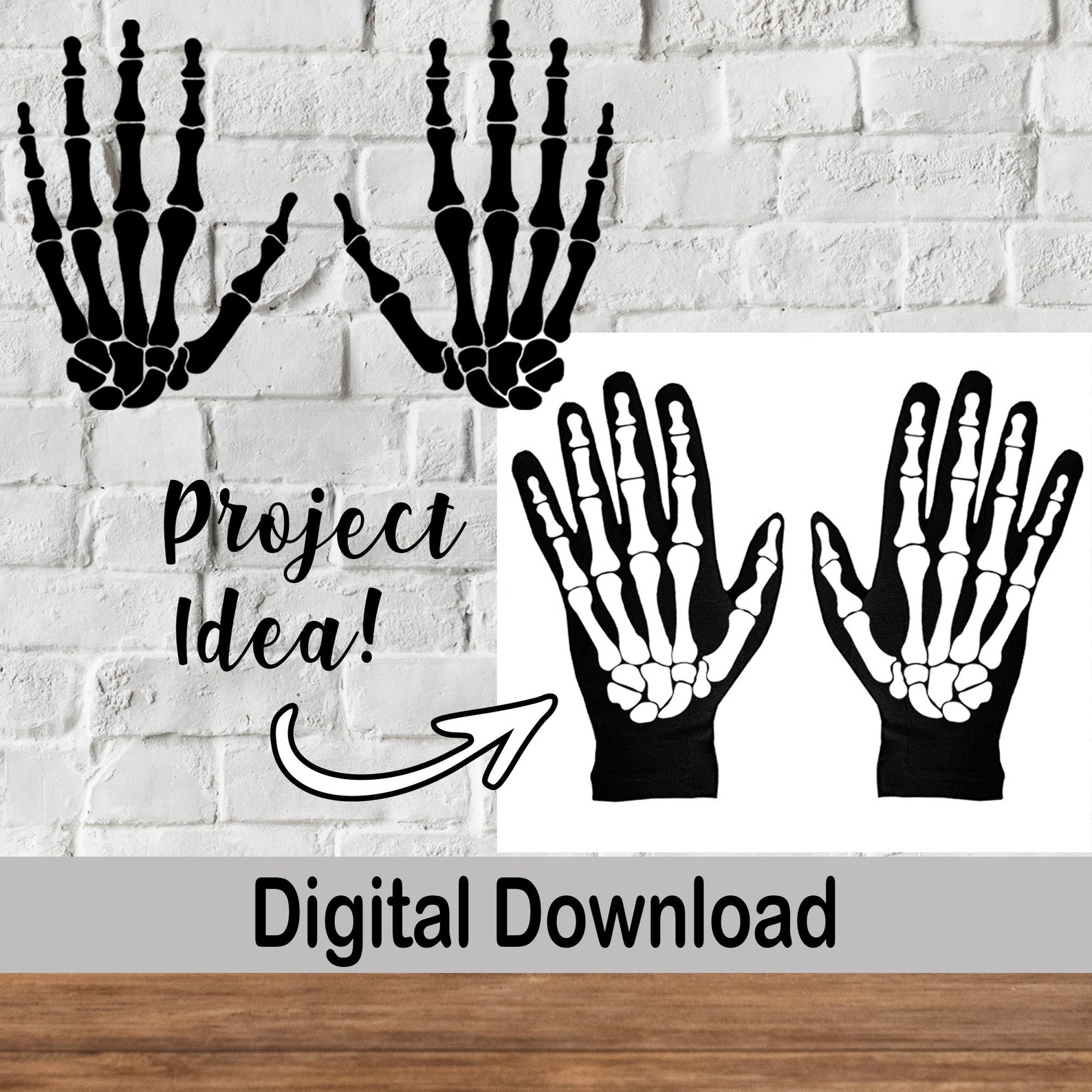 Skeleton Hands Svg Skeleton Arms Svg Digital Download - Etsy