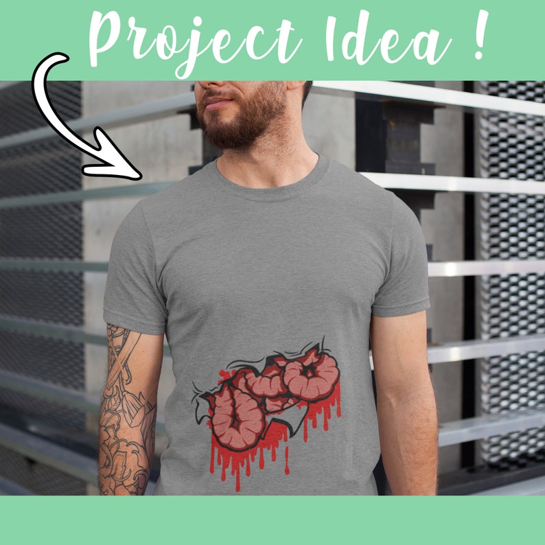 Bloody Zombie Intestines Svg, Halloween Png, Exposed Guts Clipart ...