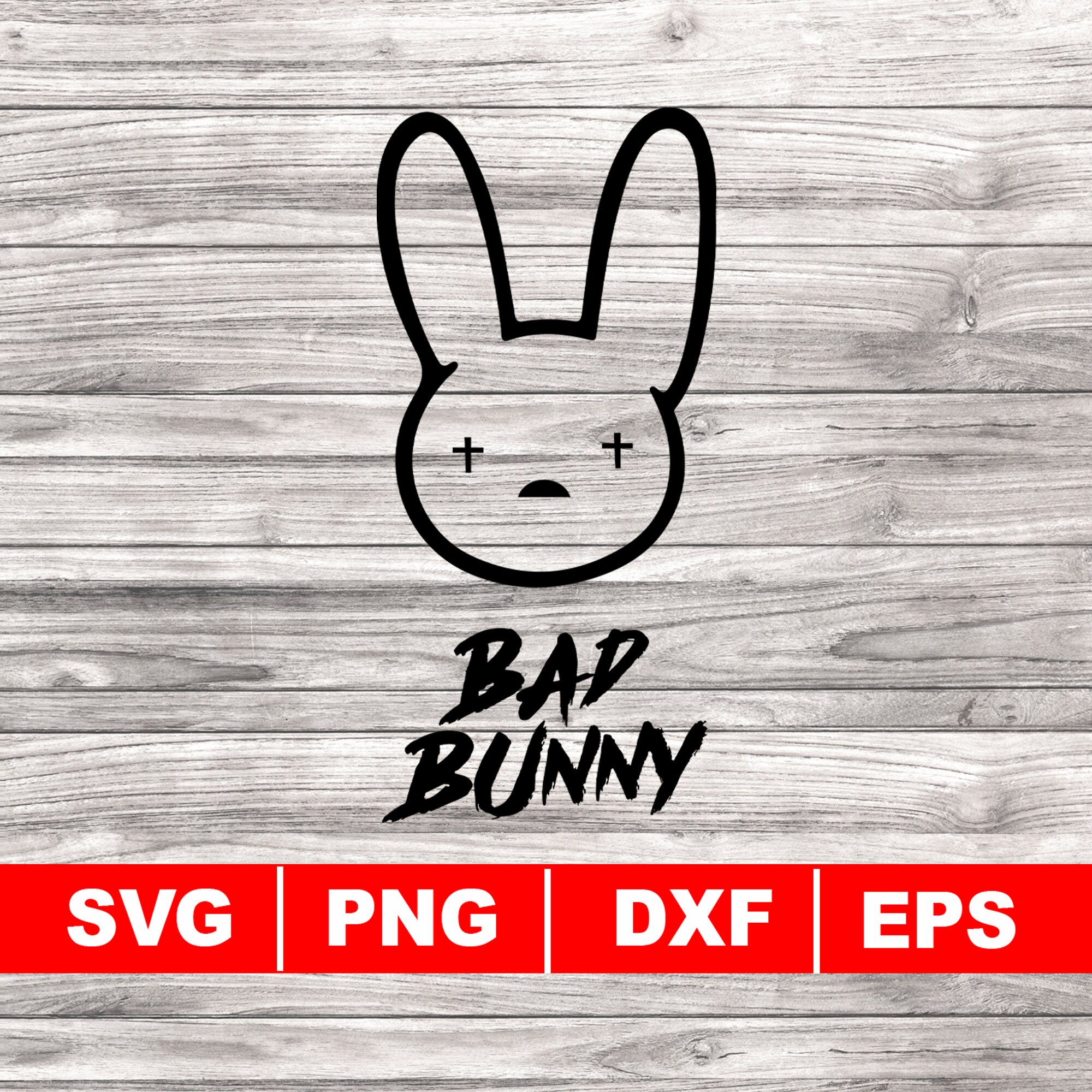 Tools Home & Living Eps I Love Bad Bunny SVG png El Conejo Malo Svg Bad ...