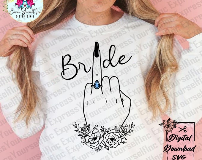 Bride Finger Svg – Ring Svg – Bride Png – Groom Svg – Engagement Svg ...