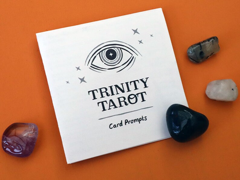 Trinity Tarot Genderless Plastic-free 78 Square Card Deck With - Etsy UK
