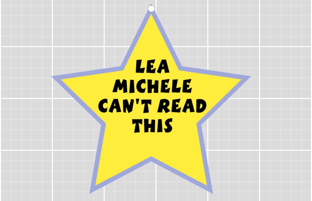 Lea Michele Sticker - Etsy