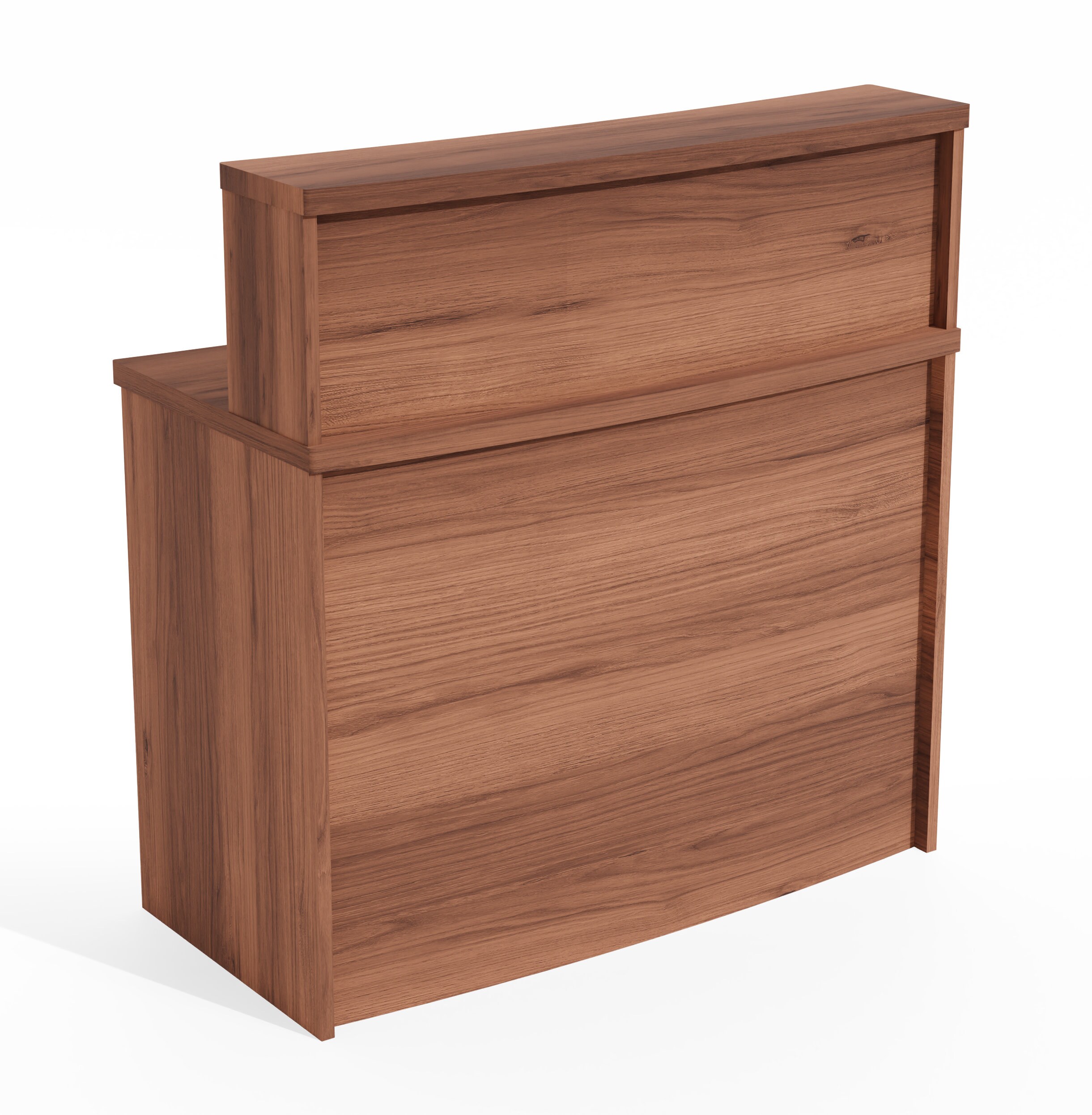 40 Small Modern Reception Desk Transaction Counter, Laminate Desktop ...