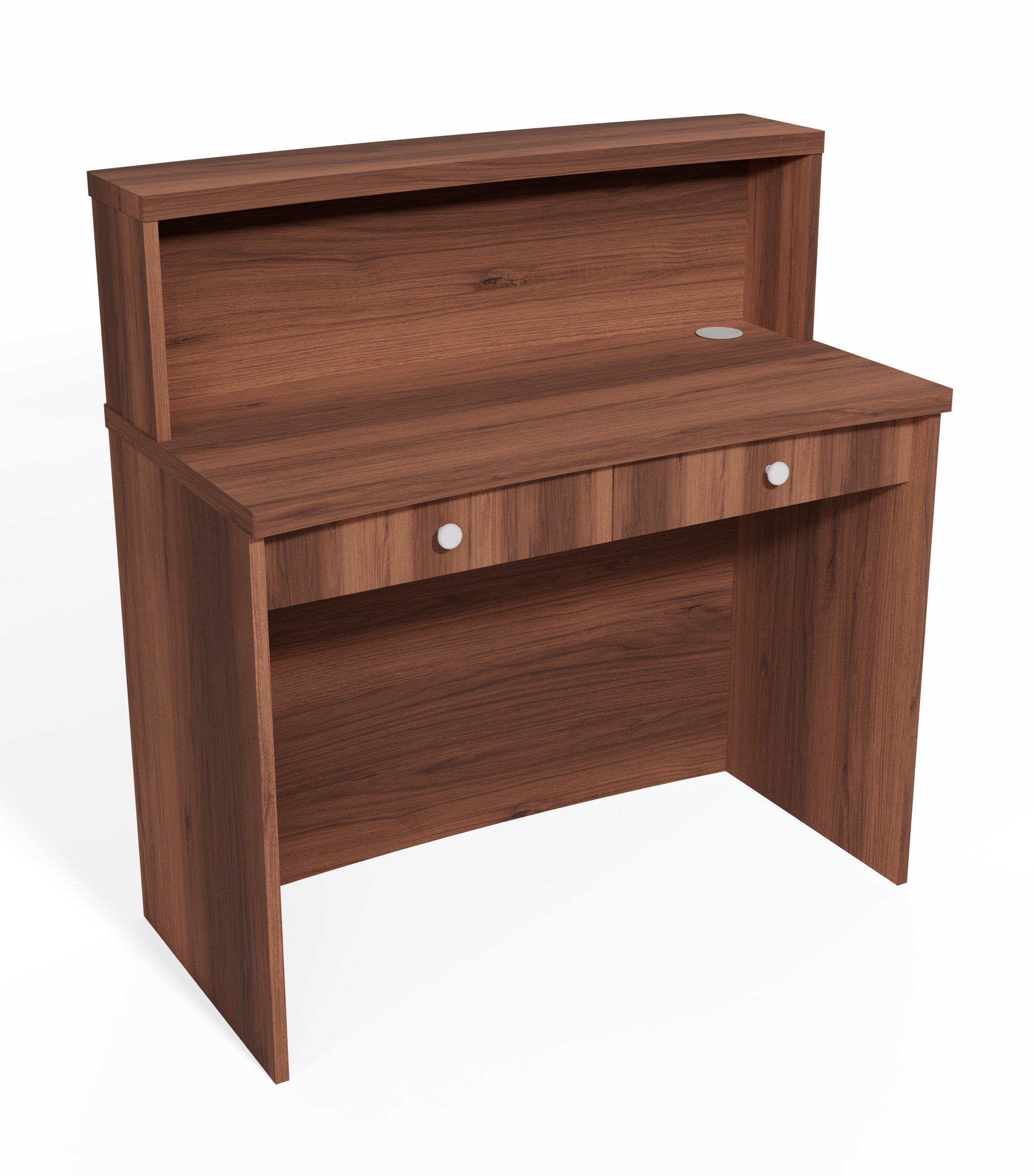 40 Small Modern Reception Desk Transaction Counter, Laminate Desktop ...