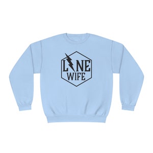 Linewife Crewneck Sweatshirt, Gifts for Her, Anniversary Gift, Birthday ...