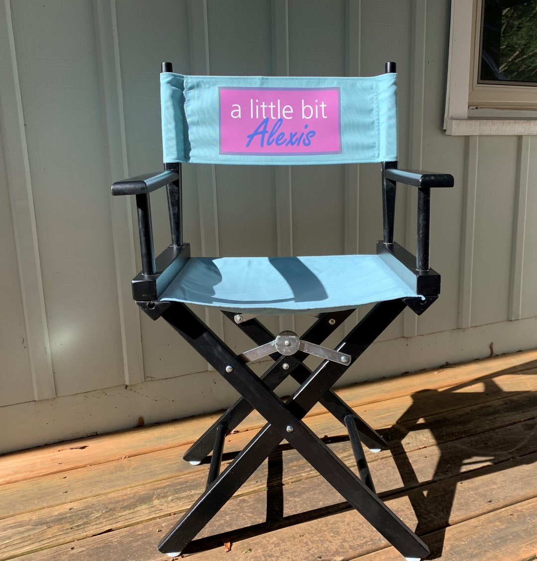 A Little Bit Alexis, Directors Chair, Schitts Creek, Creek Fan Gift ...