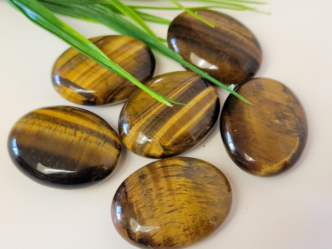 Tiger Eye Worry Stone, Tigers Eye Worry Stone, Tiger Eye Palm Stone ...