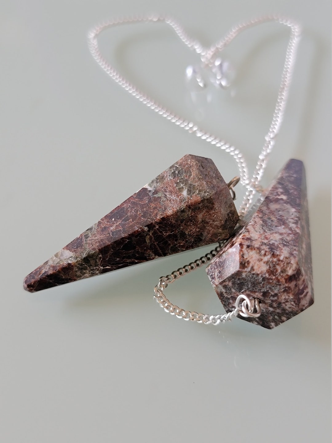 Garnet Pendulum, Garnet Dowsing Pendulum, Crystal Pendulum, Dowse Pendulum - Etsy