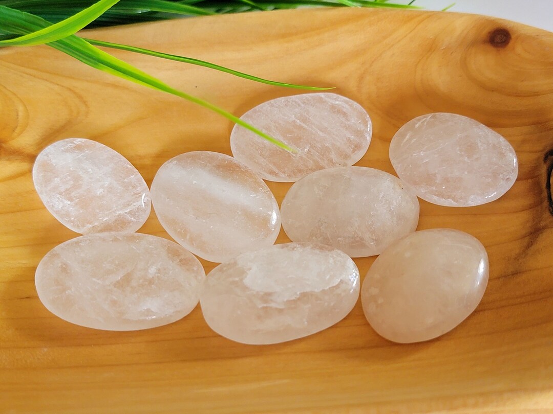 Quartz Worry Stone, Pocket Stone, Carry Stone - Etsy