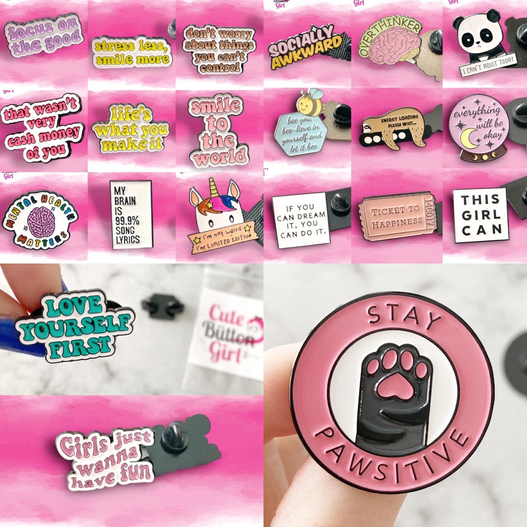 Cute Enamel Mini Pins! - Etsy
