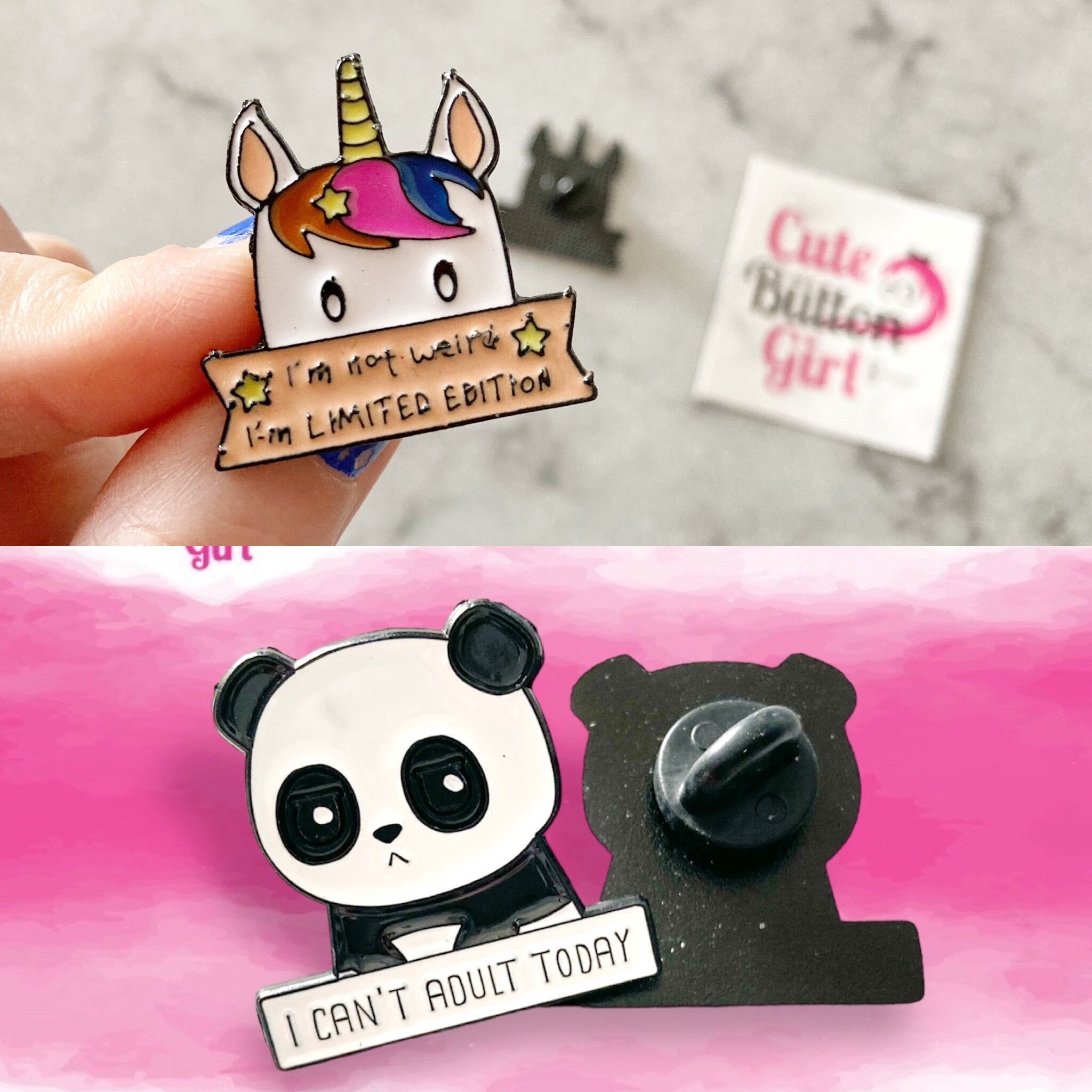Cute Enamel Mini Pins! - Etsy