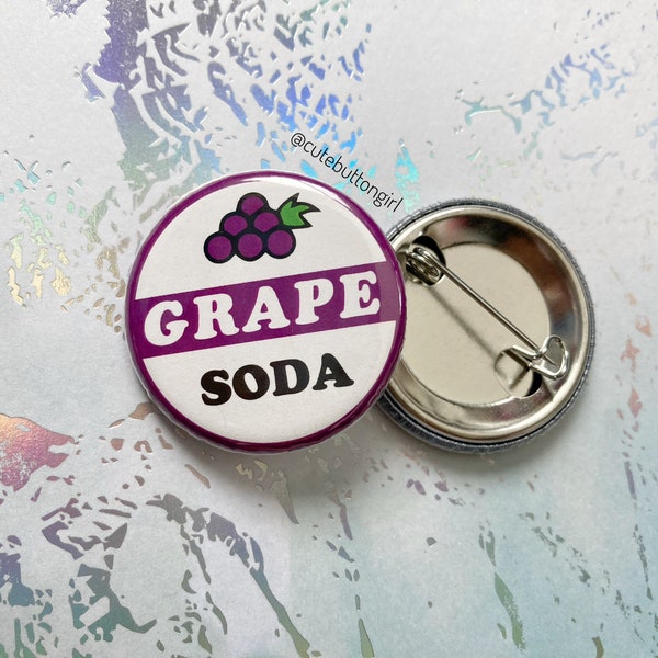 Grape Soda Pin - Etsy