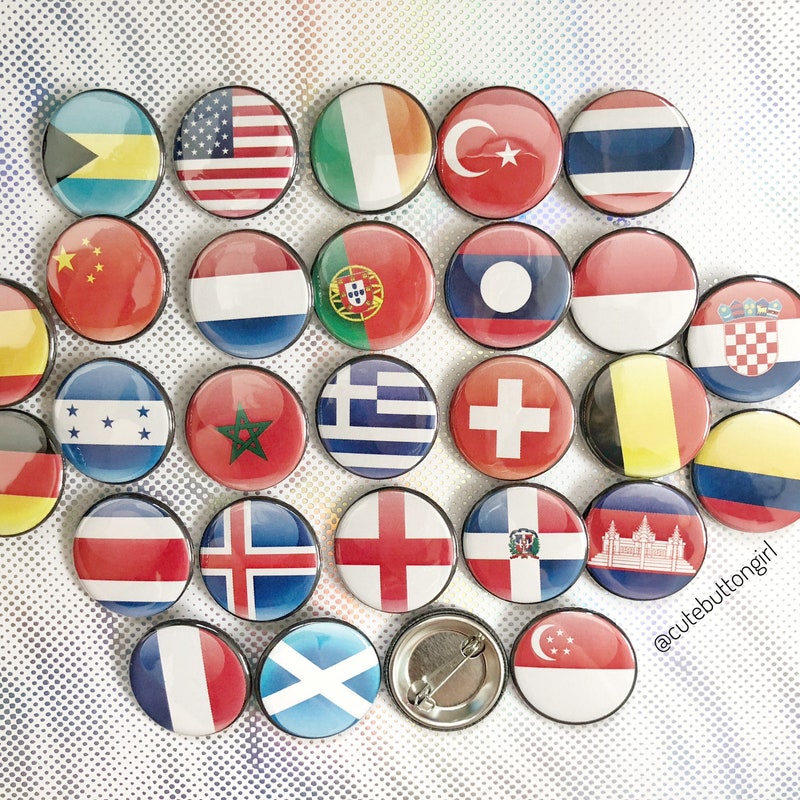 Fridge Magnets Countries of the World - Etsy