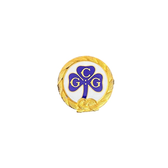 Rare Girl Guides of Canada Lapel Pin / Girl Guides En… - Gem