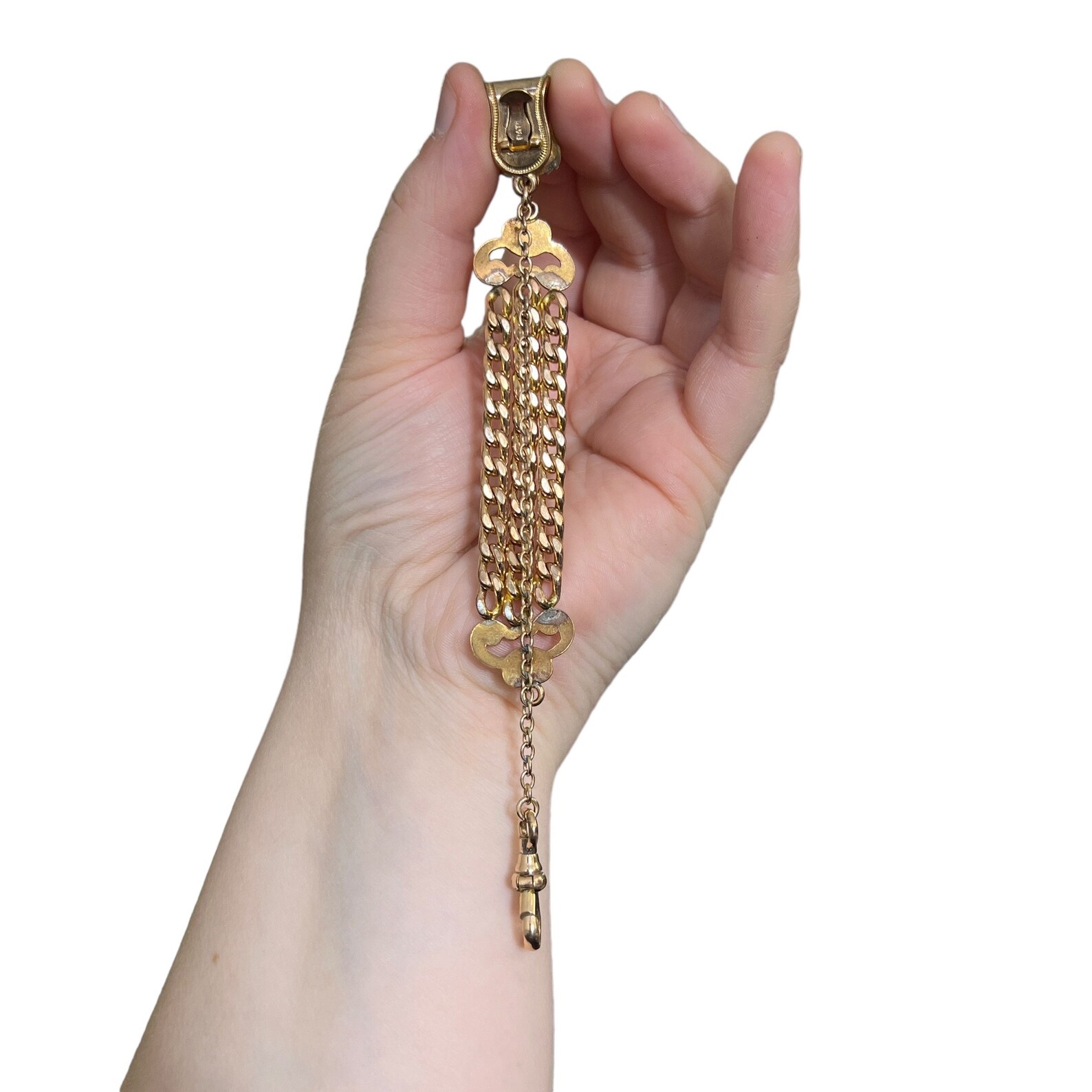 Long Victorian Seal Watch Fob With Chains Antique Watch Fob Gold Filled ...