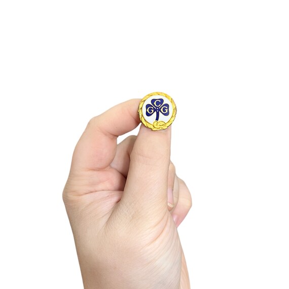 Rare Girl Guides of Canada Lapel Pin / Girl Guides En… - Gem
