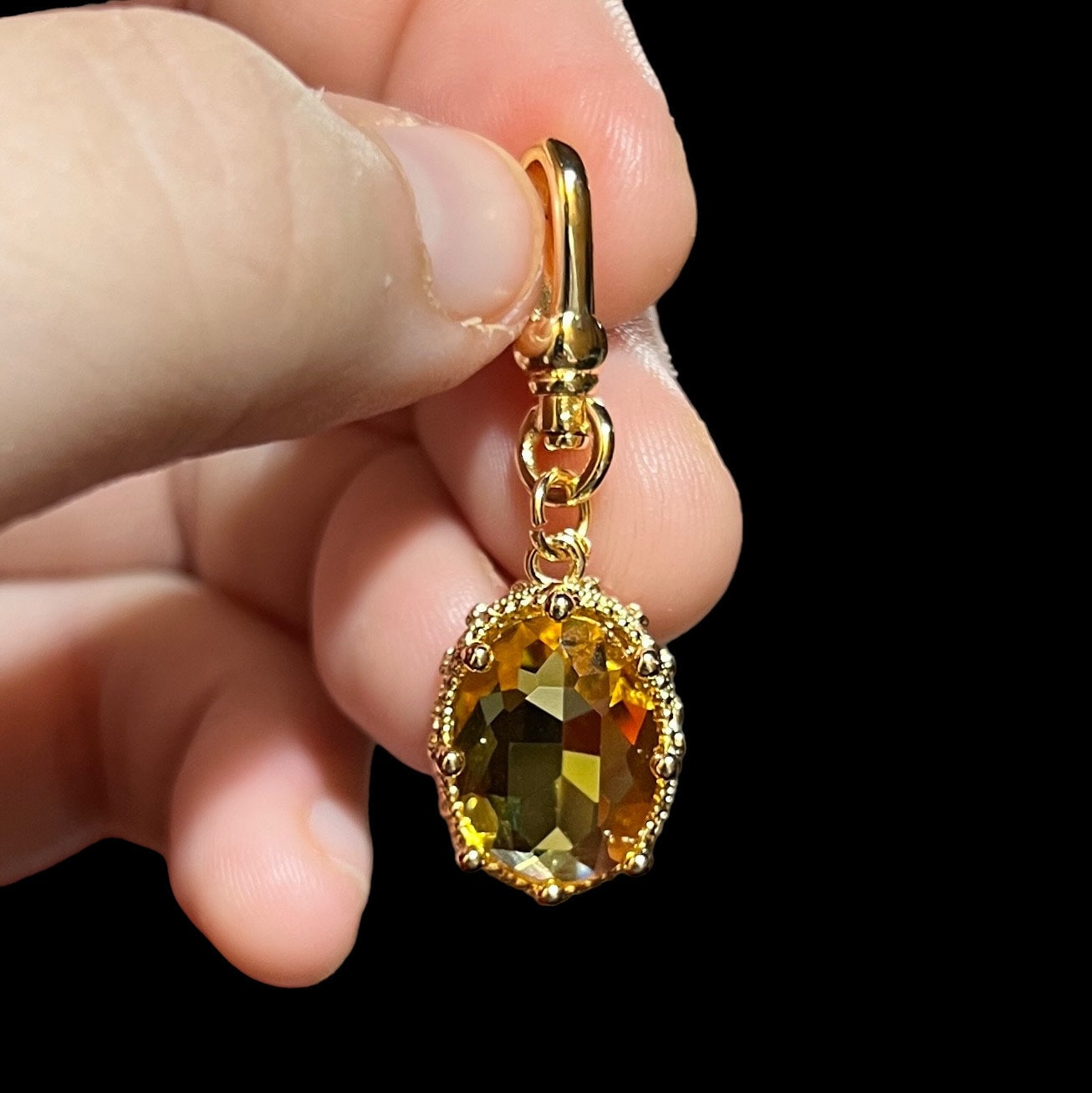 Gold Crystal Swivel Pocket Watch Fobs. Crystal Swivel Watch Fobs ...