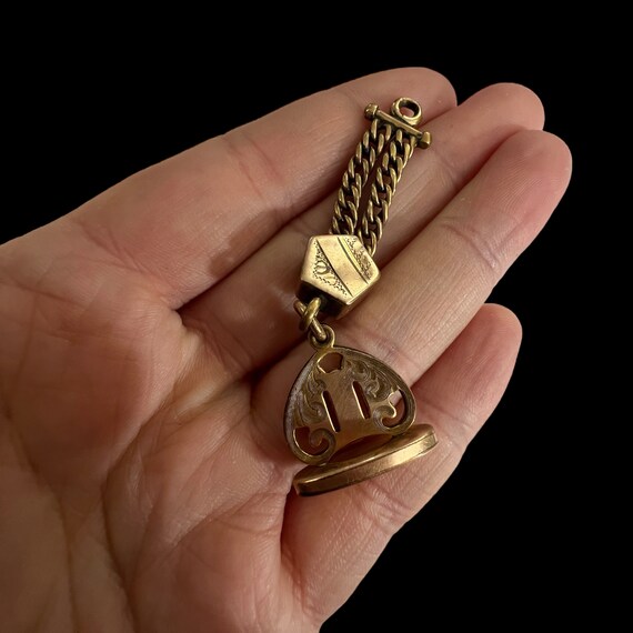 Victorian Pocket Watch Fob Gold Fill Goldfilled Seal … - Gem