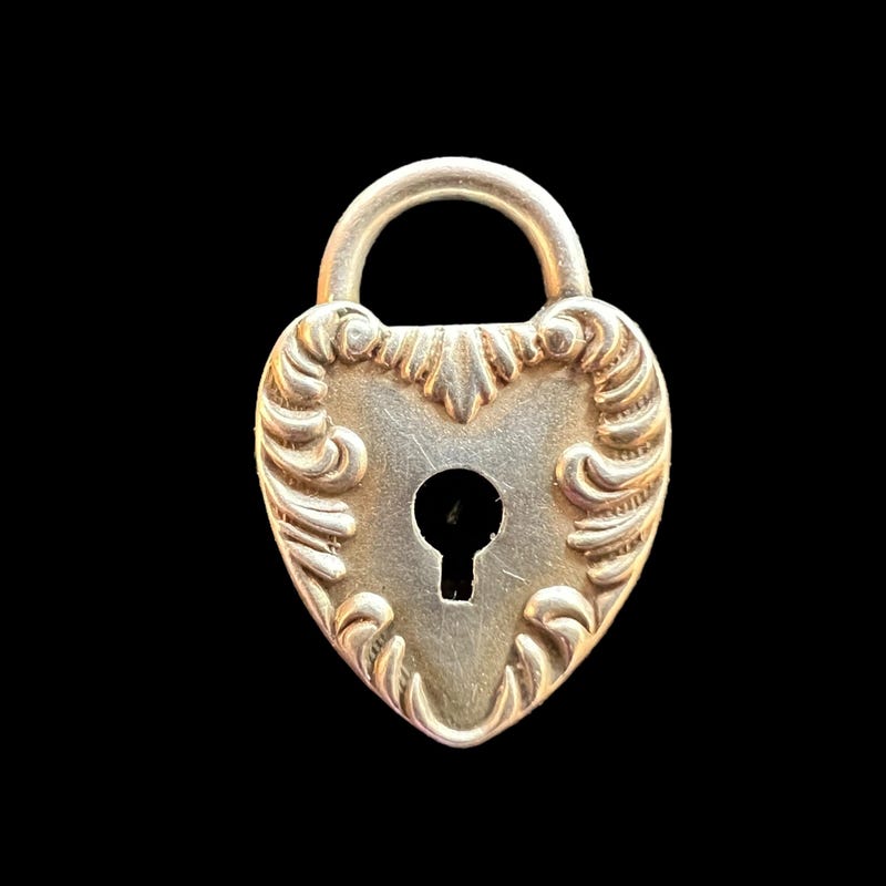Heart Lock - Etsy