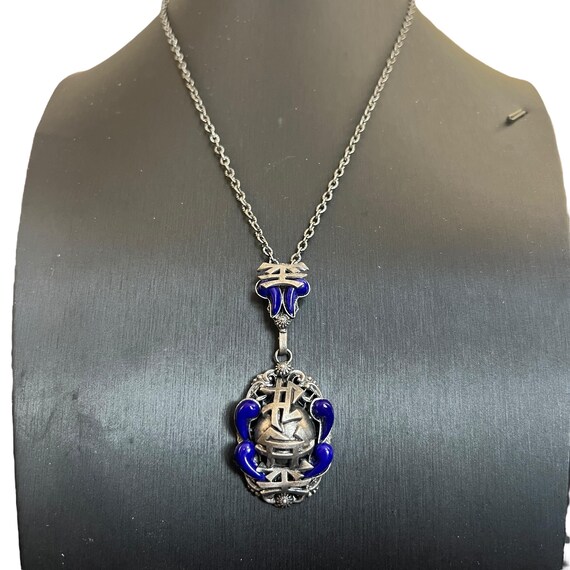 Rare 1930’s Max Neiger Chinese Revival Pendant with B… - Gem