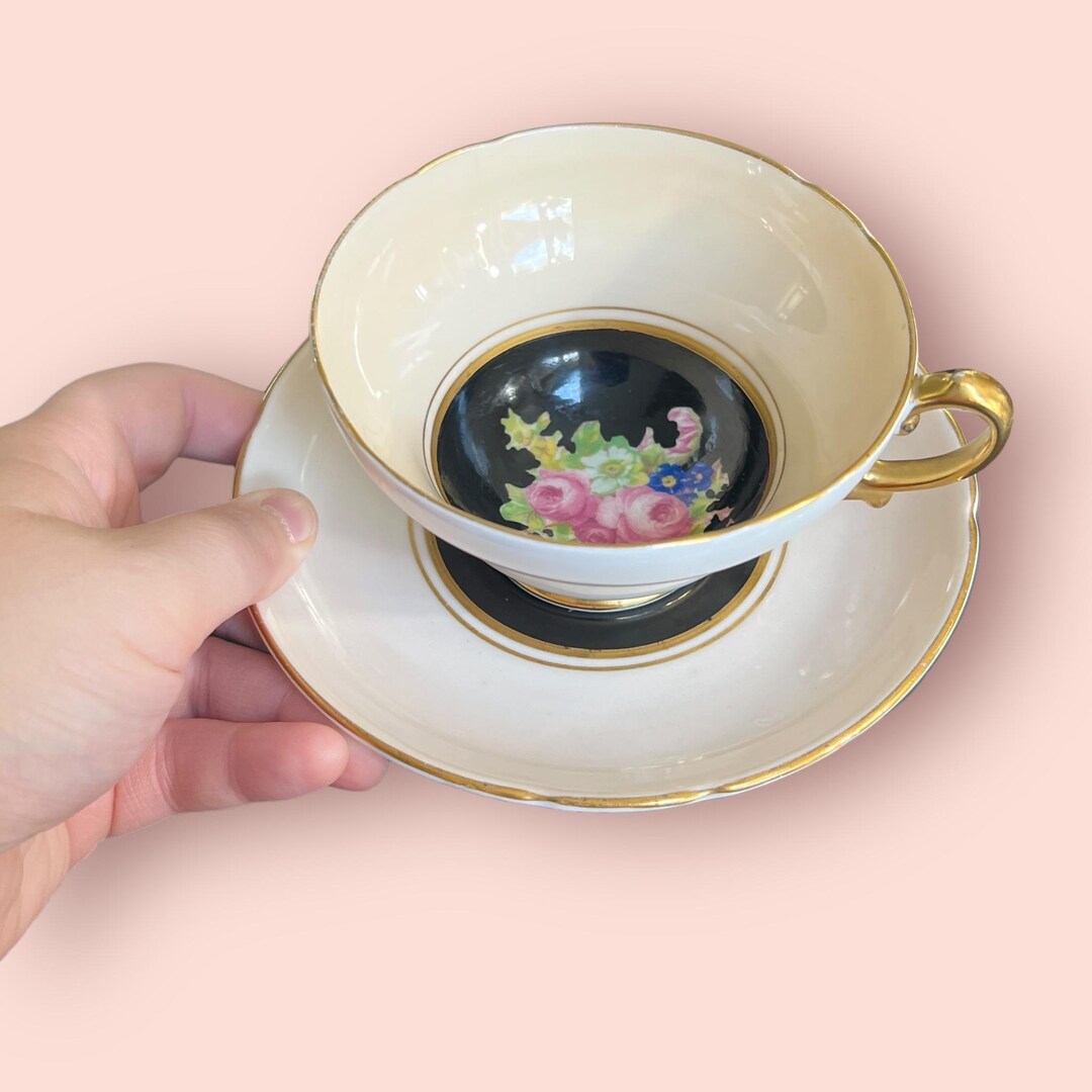 Stanley Pink Rose Pale Pink Teacup and Saucer - Peach Stanley Teacup ...