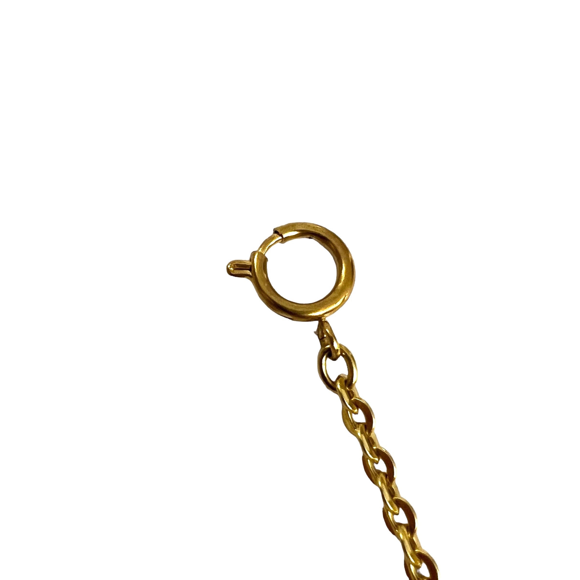 Emerald Jewel Watch Chain. Gold Watch Chain With Emerald Glass Watch ...
