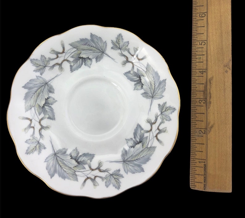 Royal Albert silver Maple Pattern Bone China Teacup and - Etsy