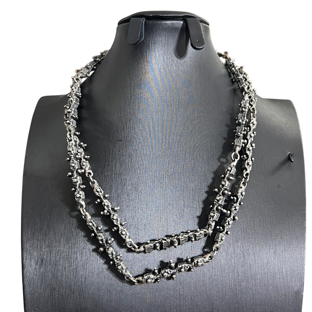 Rare Guy Vidal Knobby Large Link Chain Necklace - Vintage Guy Vidal ...