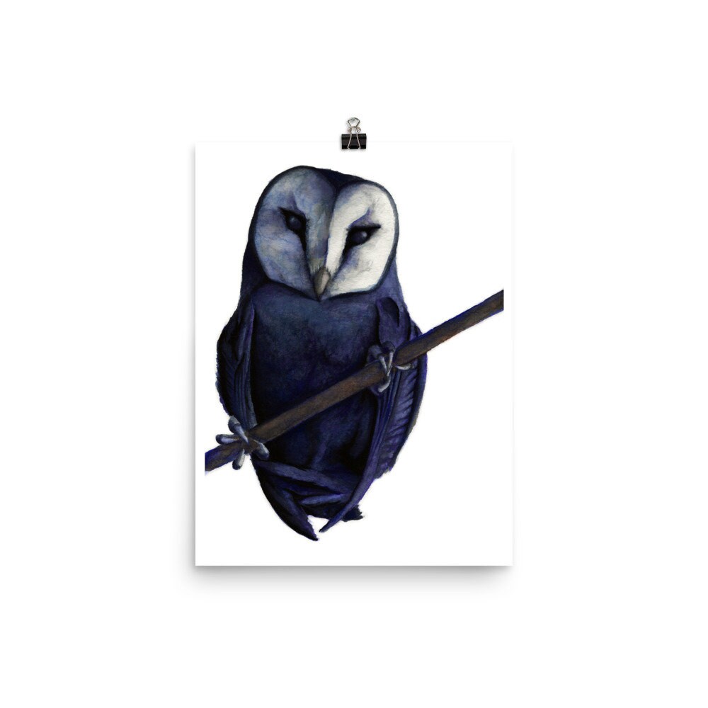 Wan Shi Ton Owl Poster / Avatar the Last Airbender Poster - Etsy