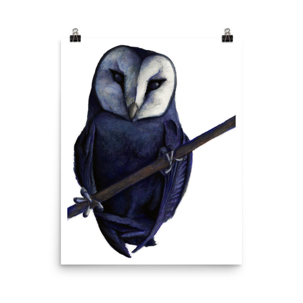 Wan Shi Ton Owl Poster / Avatar the Last Airbender Poster - Etsy