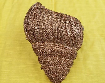 Gold Shell Clutch - Etsy